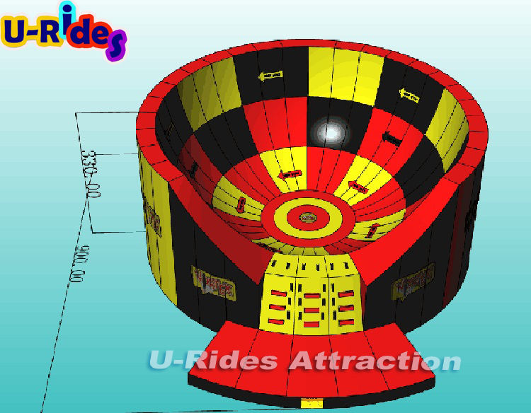 inflatable sport game interactive inflatable vortex game running wild ...