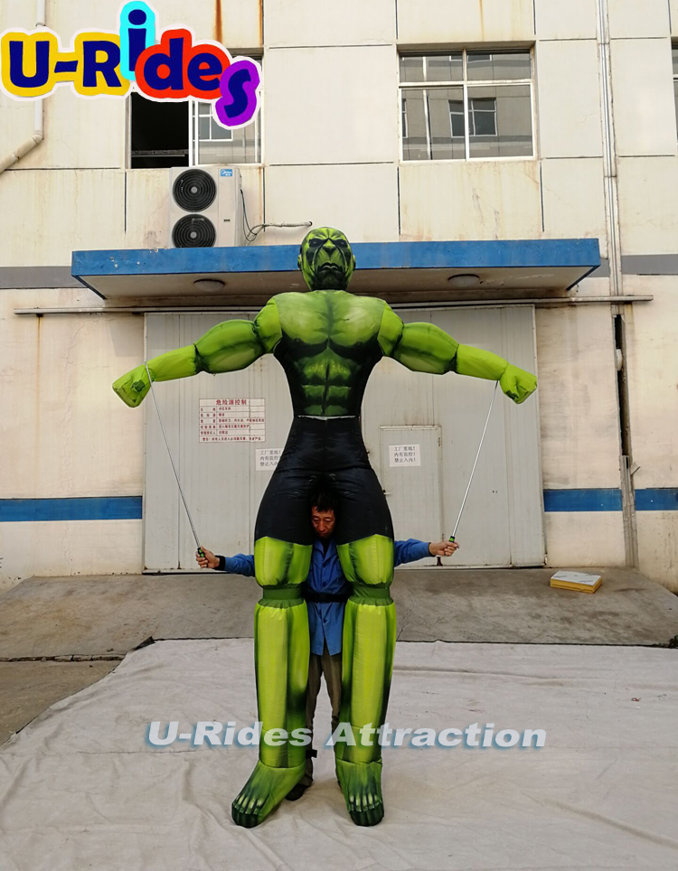 Cartoon Inflatable hulk / Inflatable man for show-Guangzhou U-Rides ...