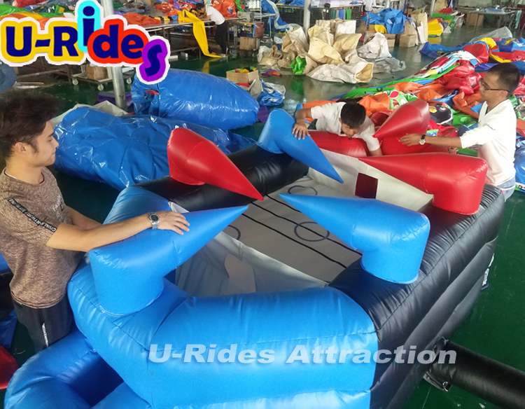 hot sale inflatable sport game interactive inflatable air hockey ...