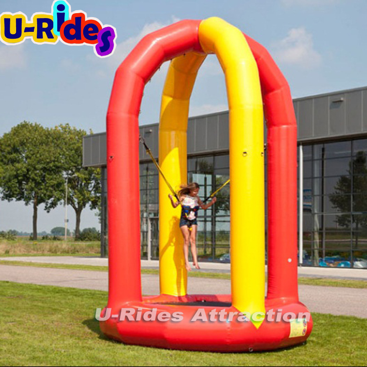 inflatable sport game Inflatable bungee trampoline inflatable jumper ...