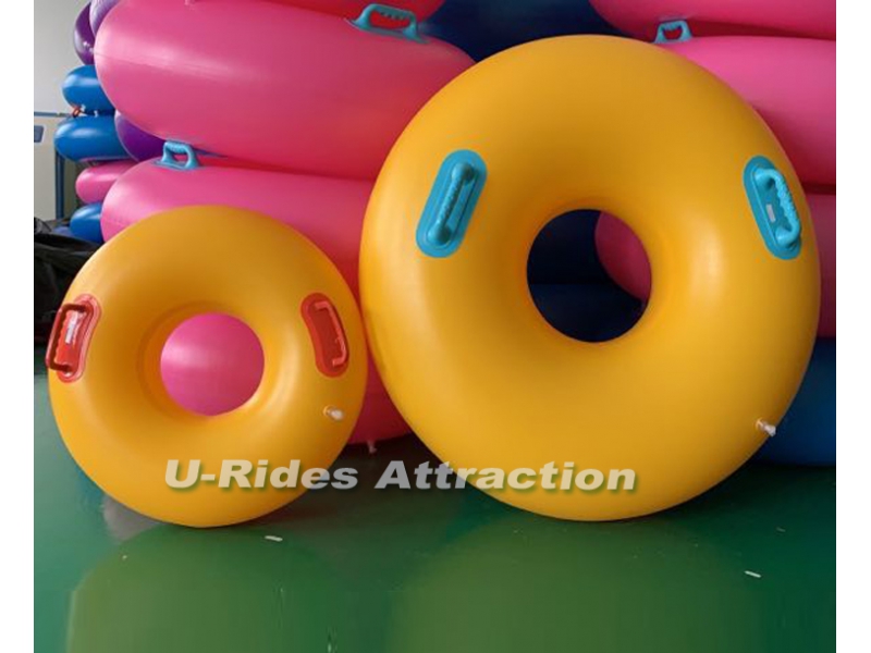 Custom kids adult PVC inflatable swimming rings inflatable water park ...
