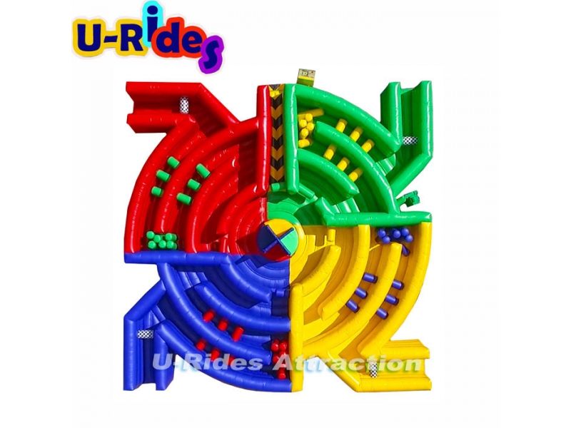 New meltdown inflatable Dizzy X obstacle games or inflatable meltdown ...