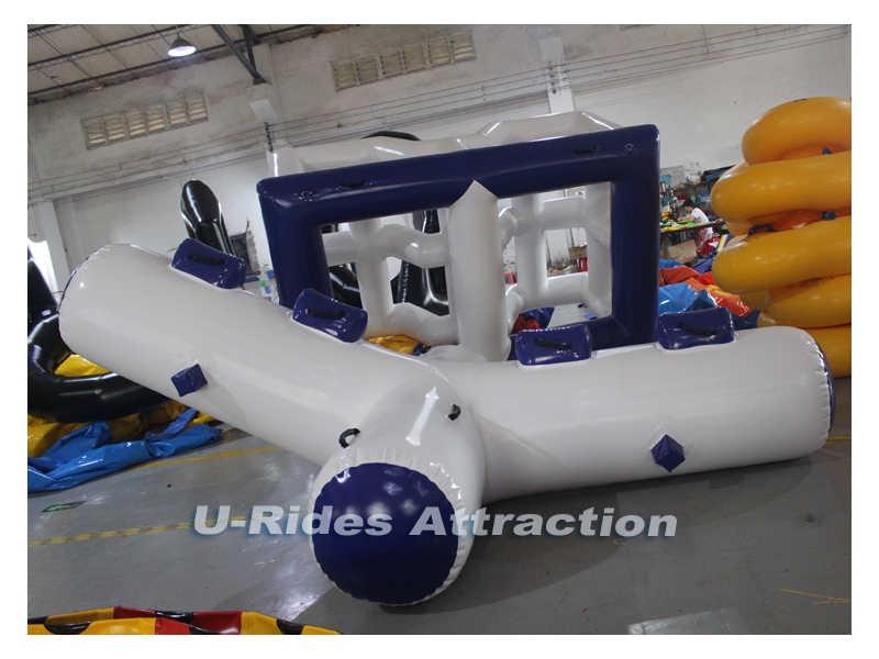 Ault and kids inflatable water totter Floating Water Seesaw PVC ...