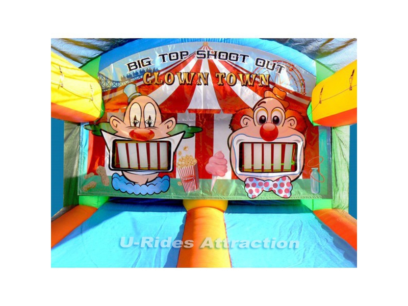 Inflatable Shooting Gallery Bazooka Ball Cowboy Shoot Out-Guangzhou ...